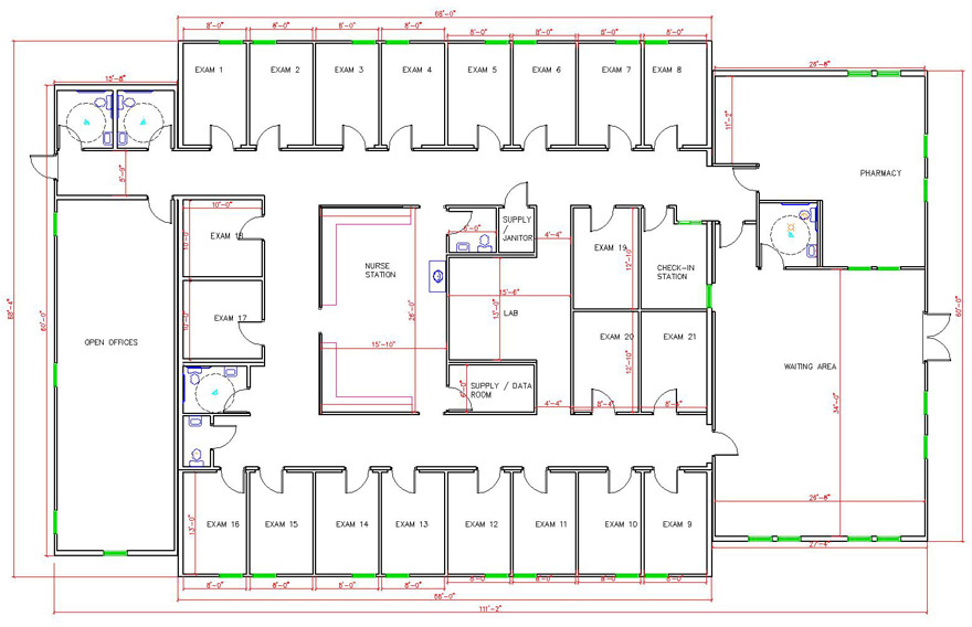 Floor Plans – Rose Medical Buildings